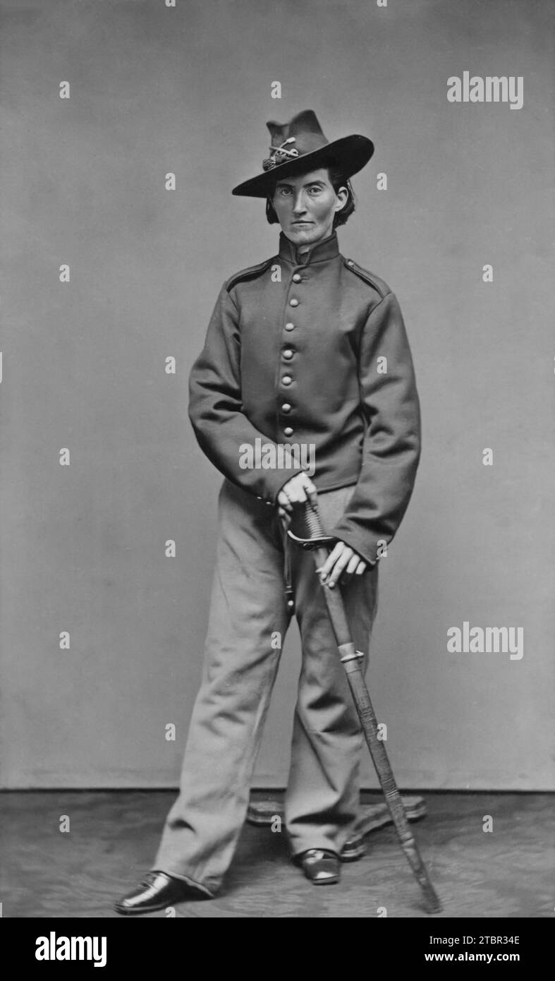 Frances Clayton, disguised as a man. Circa 1865. Frances Louisa Clayton ...