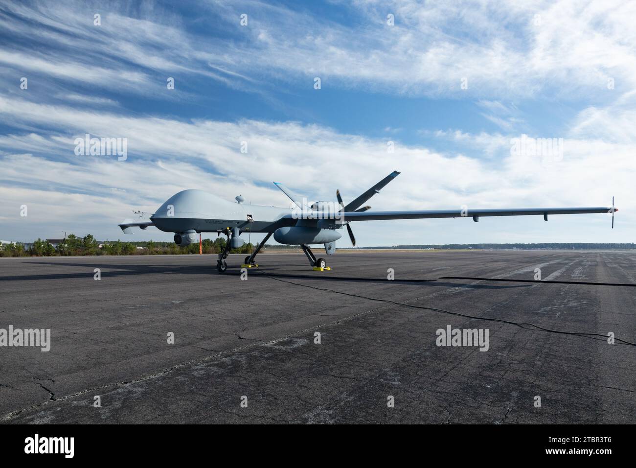 New York Air National Guard conducted post-flight checks on MQ-9A ...