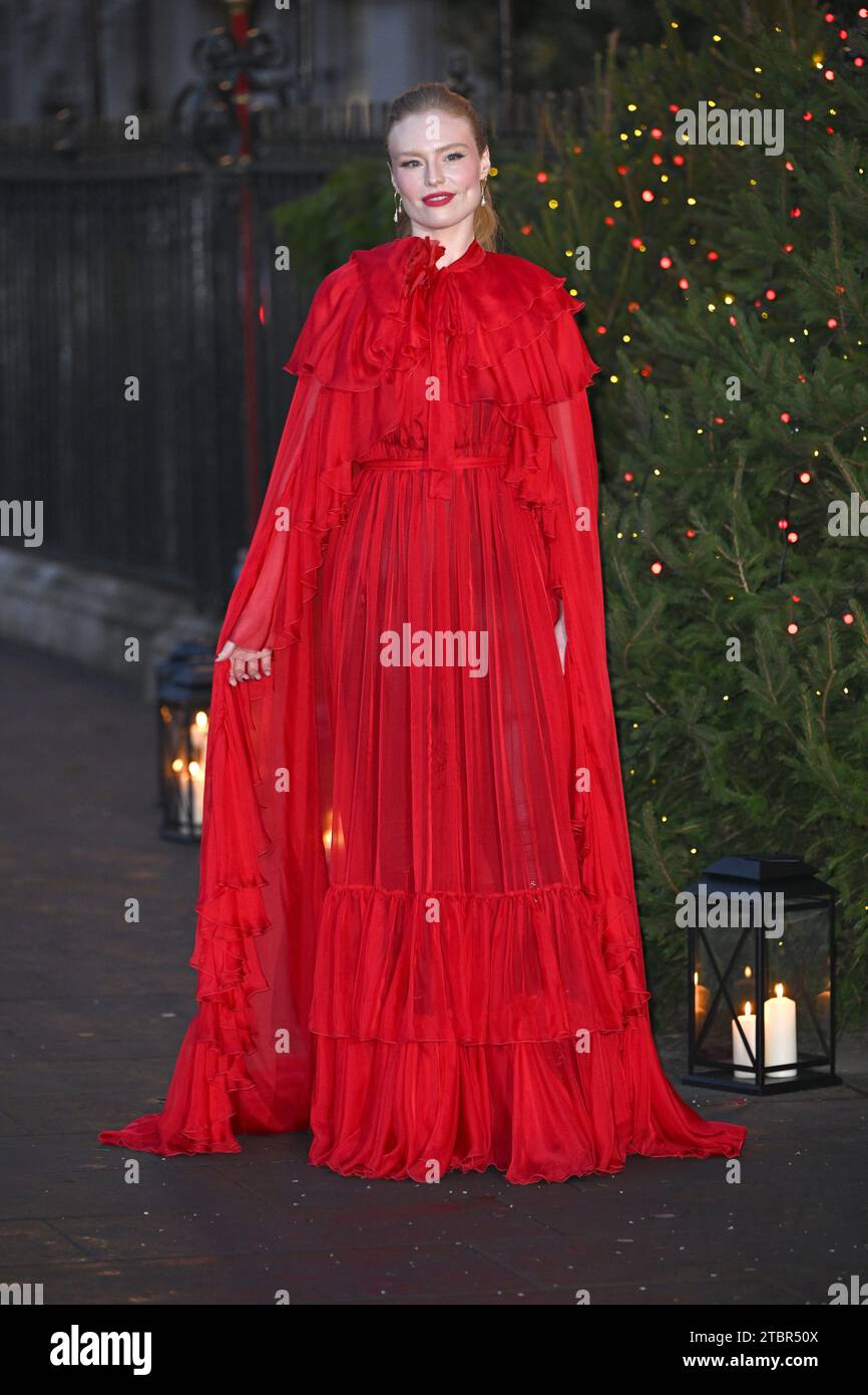 Freya Ridings arriving for the Royal Carols - Together At Christmas ...