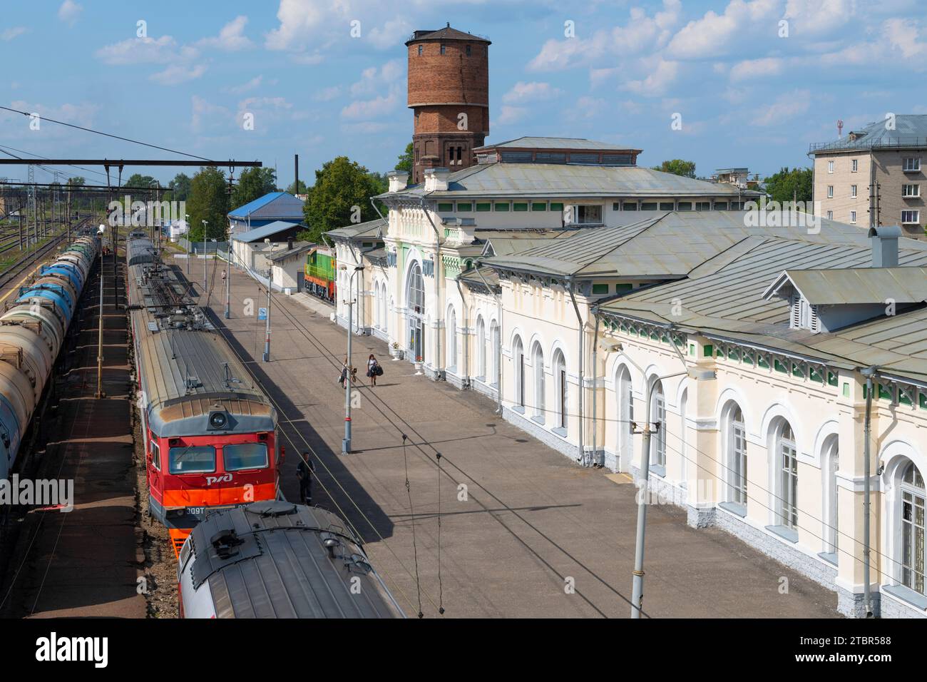 BUY, RUSSIA - AUGUST 05, 2022: View of the old building of the Bui ...