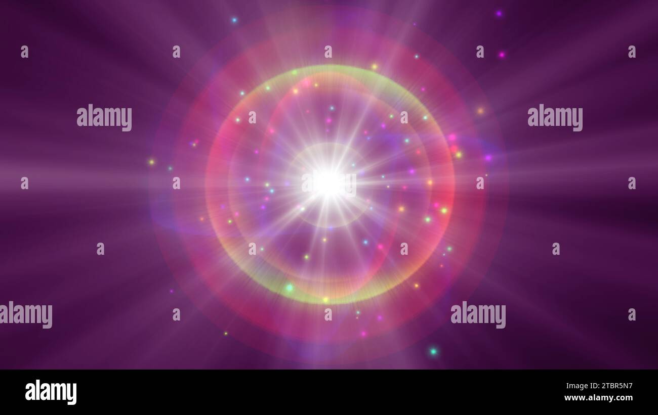 atom light ray glow abstract, 3d render illustration Stock Photo - Alamy