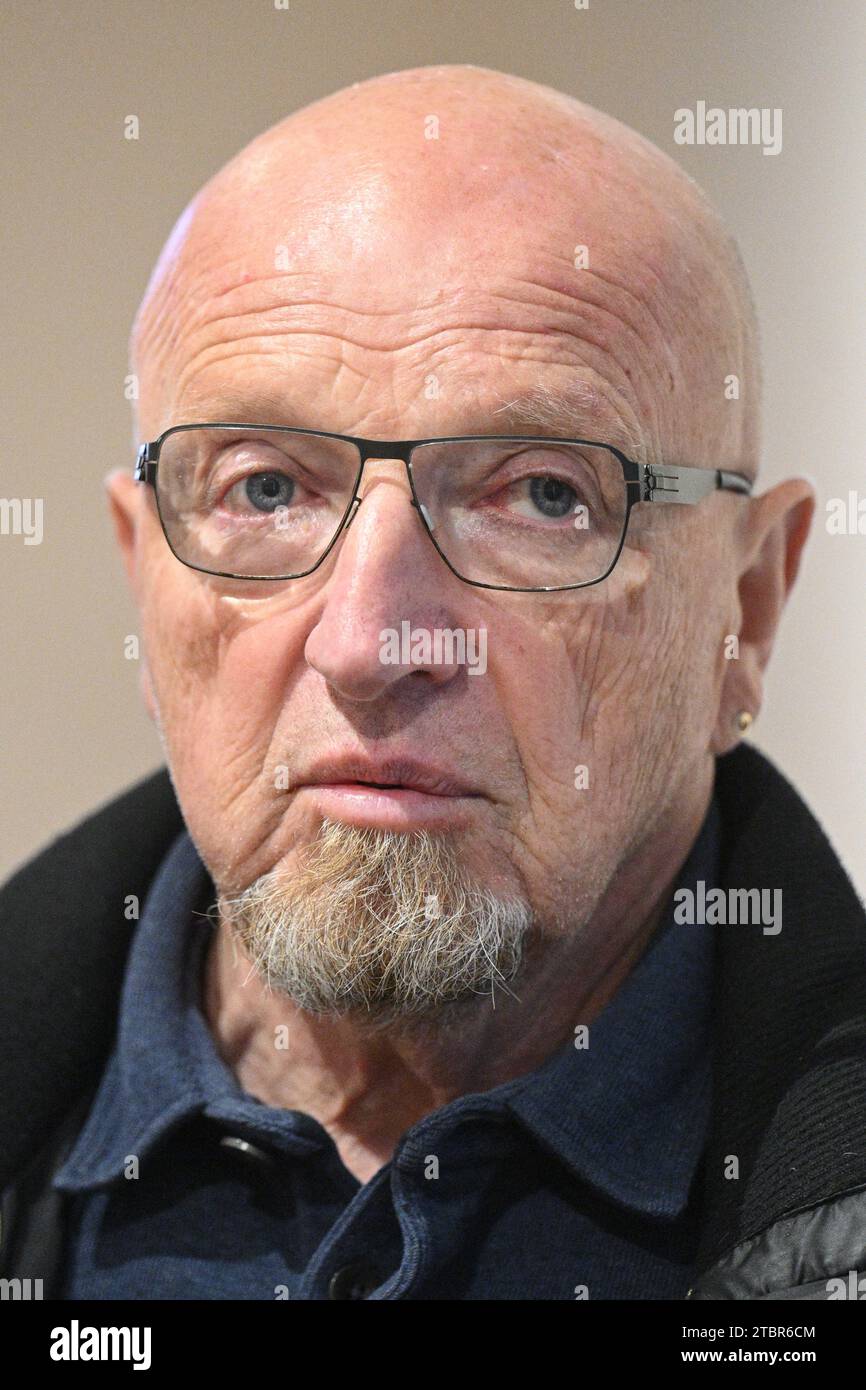 Czech painter Michael Rittstein on a press guided tour of his ...