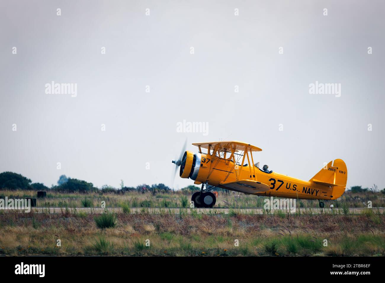 A Naval Aircraft Factory N3N training aircraft arrives for America's ...