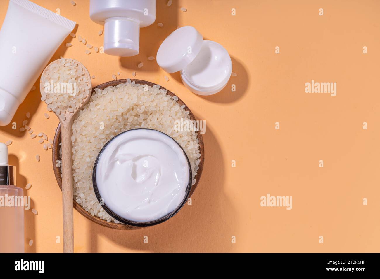 Rice Water organic cosmetics, beauty skin care. Natural fermented rice ...