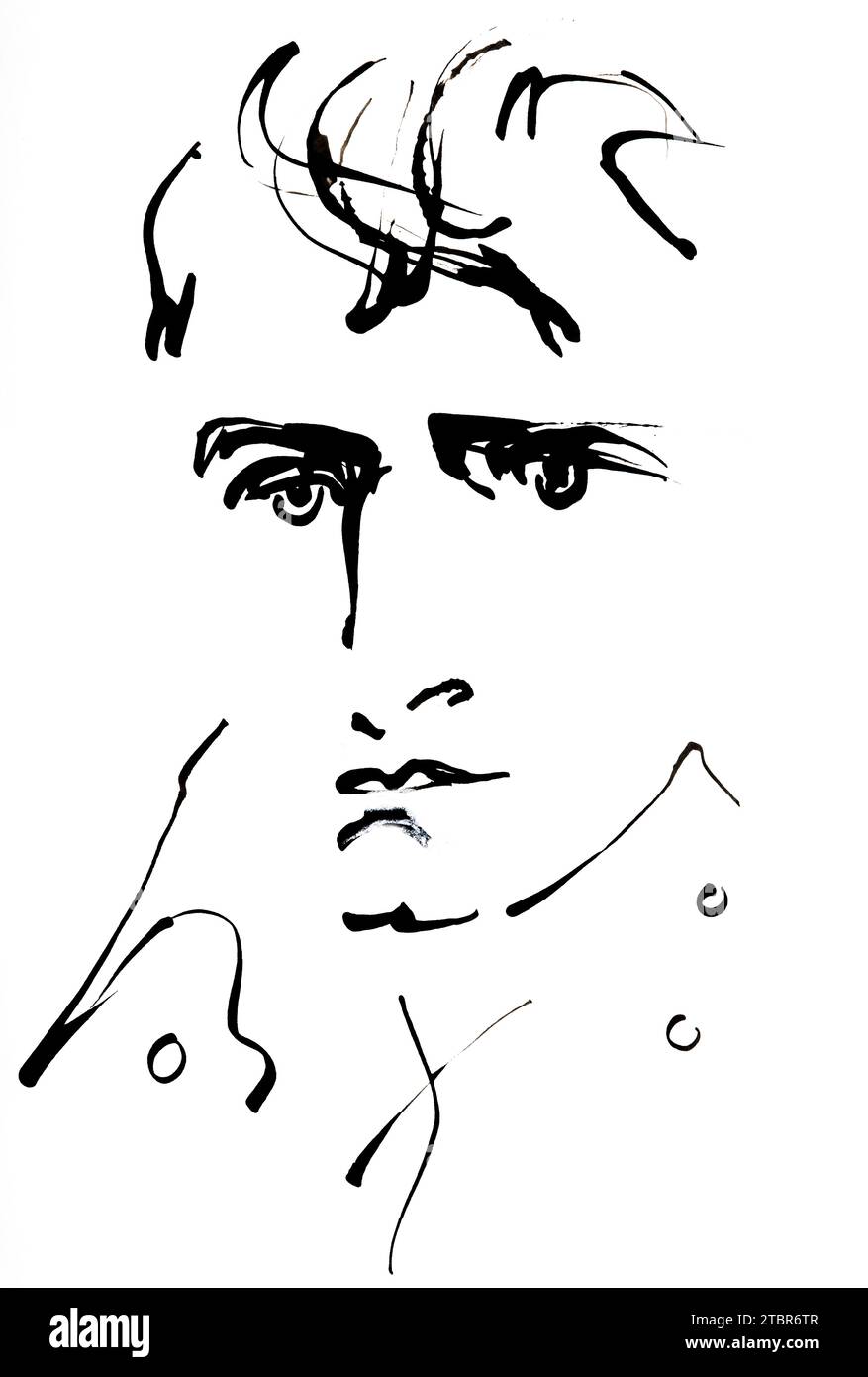 Drawing napoleon bonaparte Cut Out Stock Images & Pictures - Alamy
