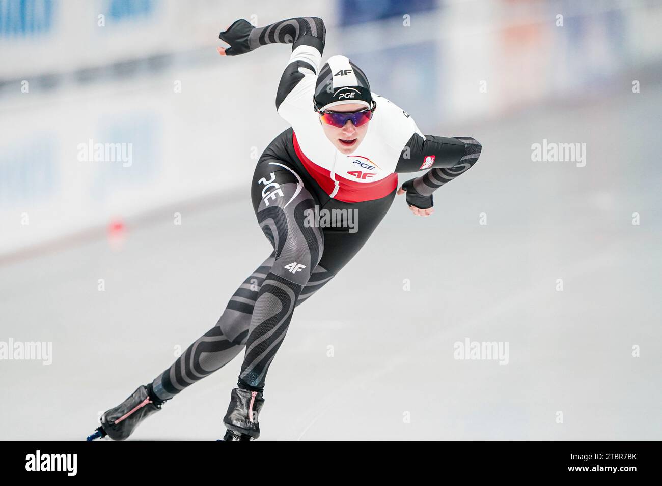 Tomaszow Mazowiecki, Polen. 08th Dec, 2023. Wiktoria D?browska of ...