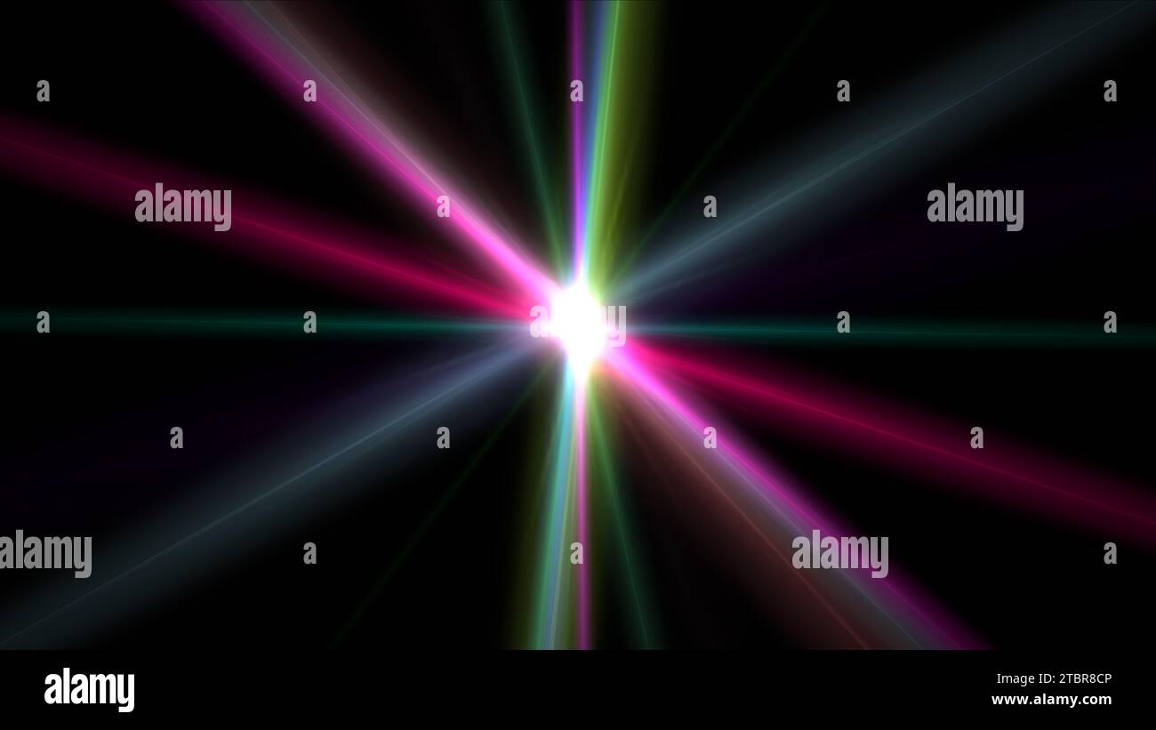 light effect abstract star burst flash laser beam illustration Stock ...