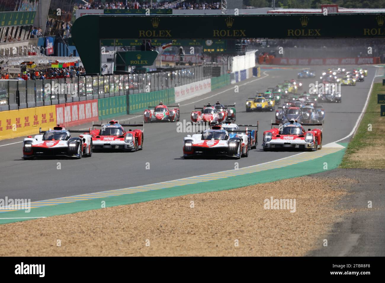2022 Le Mans 24 Hours Race Start Stock Photo - Alamy