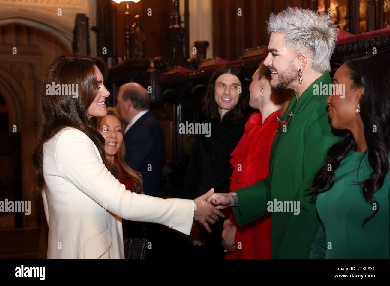 The Princess of Wales speaks with Adam Lambert ahead of the Royal ...