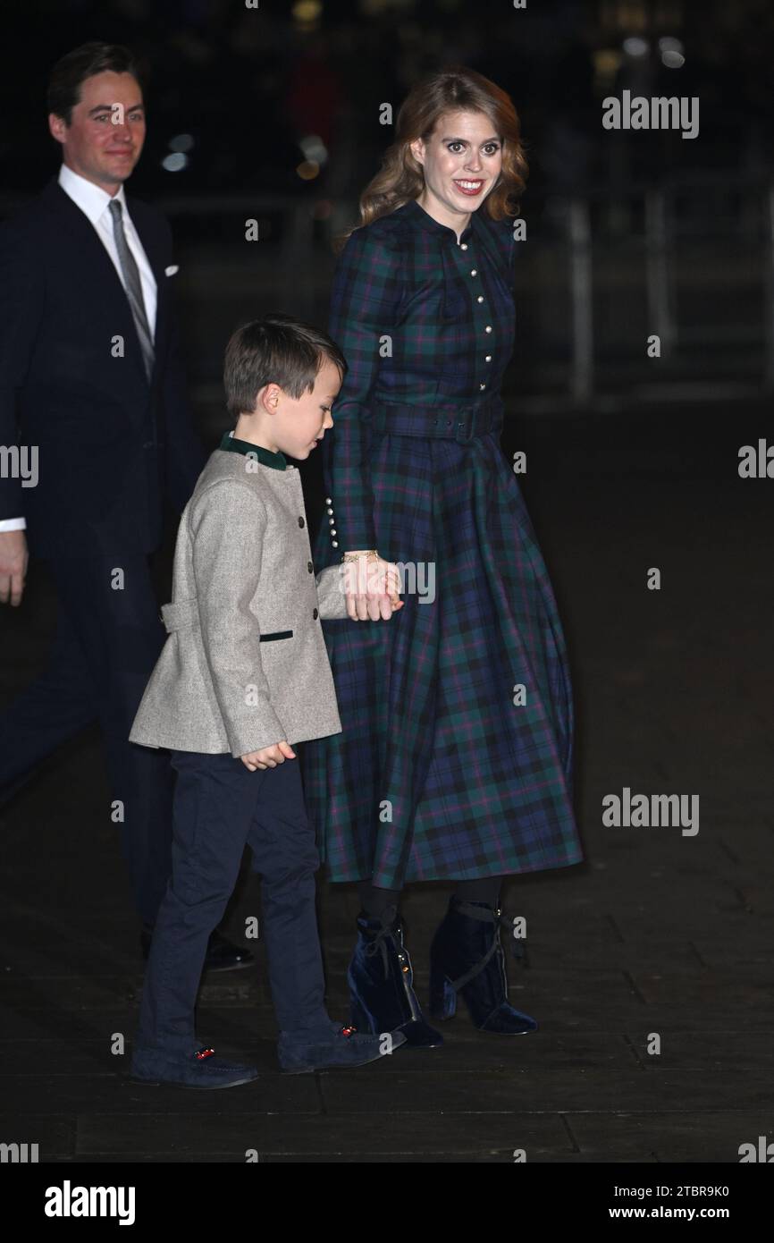 (left to right) Edoardo Mapelli Mozzi, Christopher Woolf and Princess ...