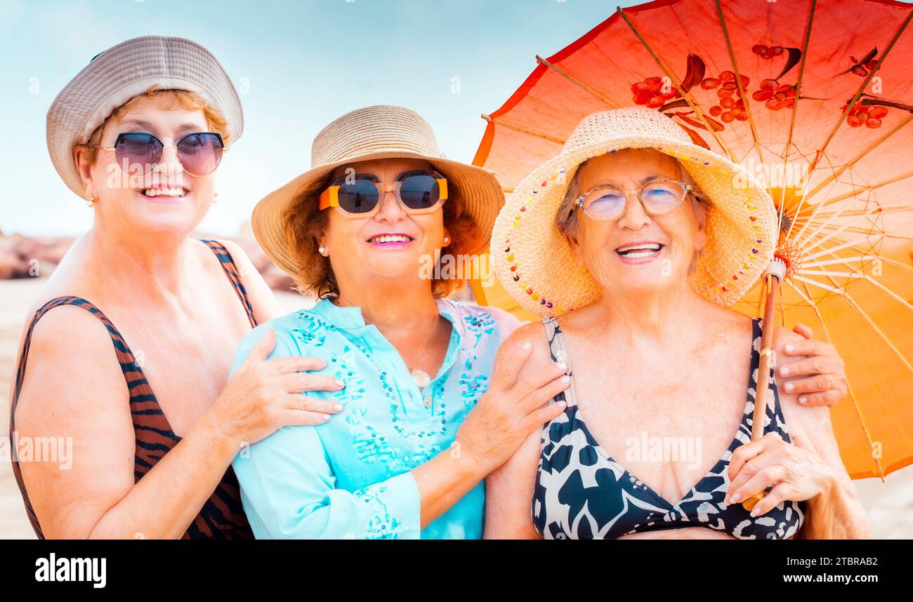 Young women wearing colorful heart hi-res stock photography and images ...