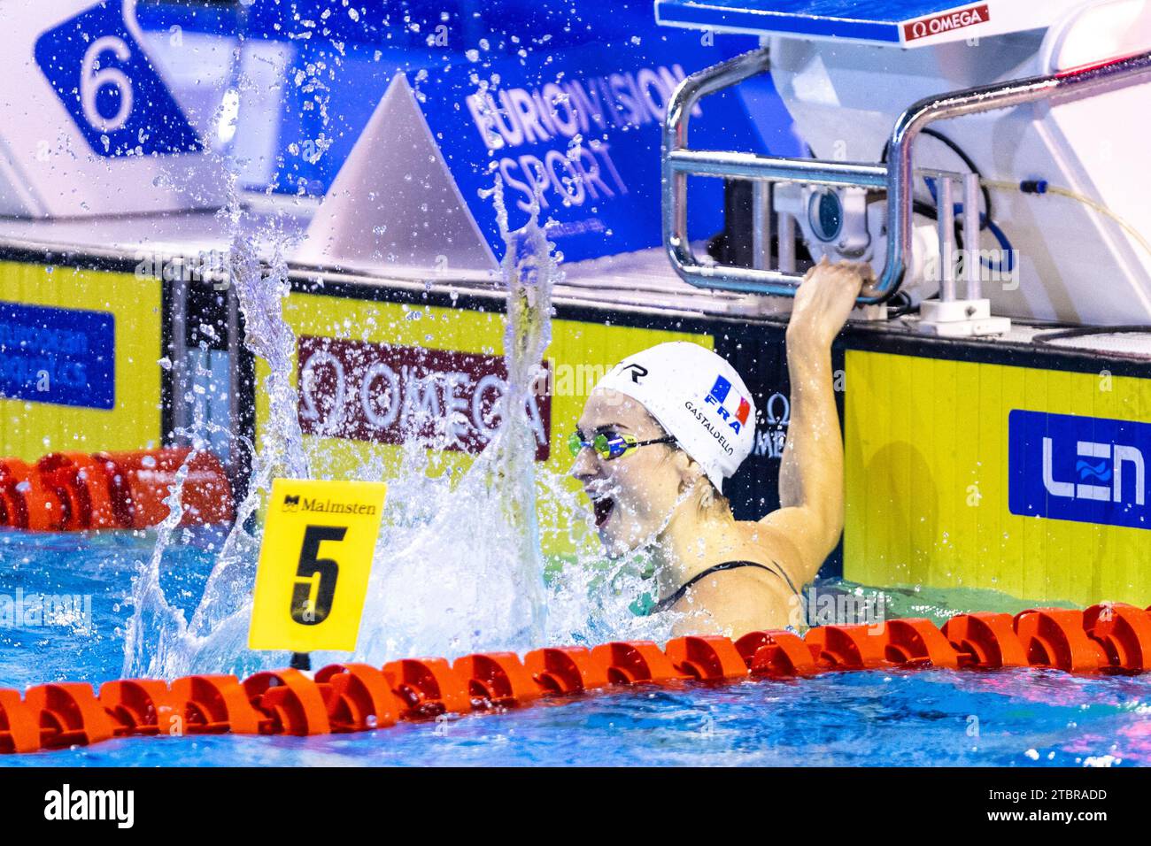 Gastaldello Beryl of France during Women's 100m Freestyle Final at the ...
