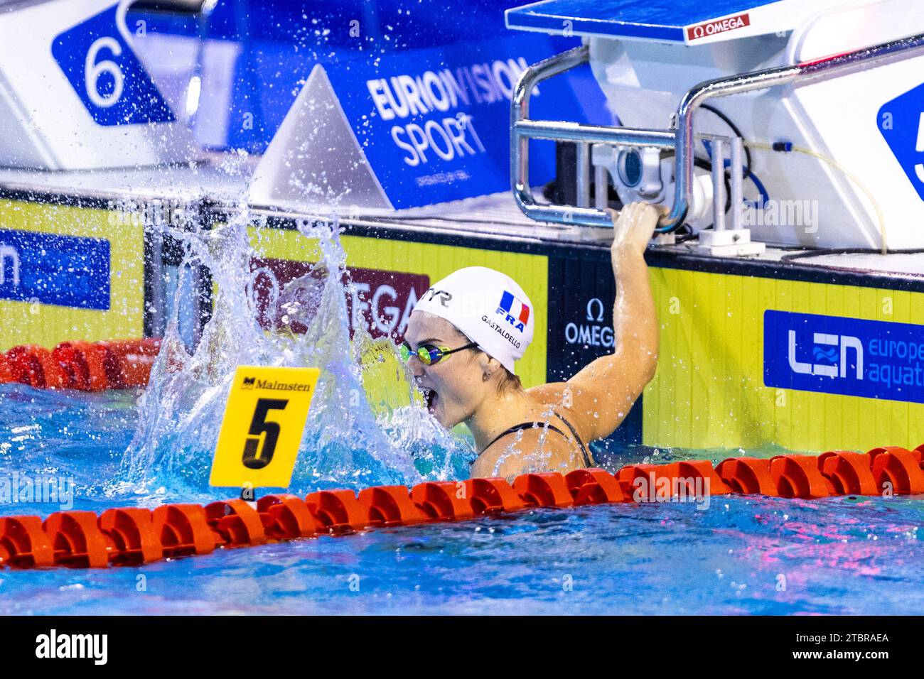 Gastaldello Beryl of France during Women's 100m Freestyle Final at the ...