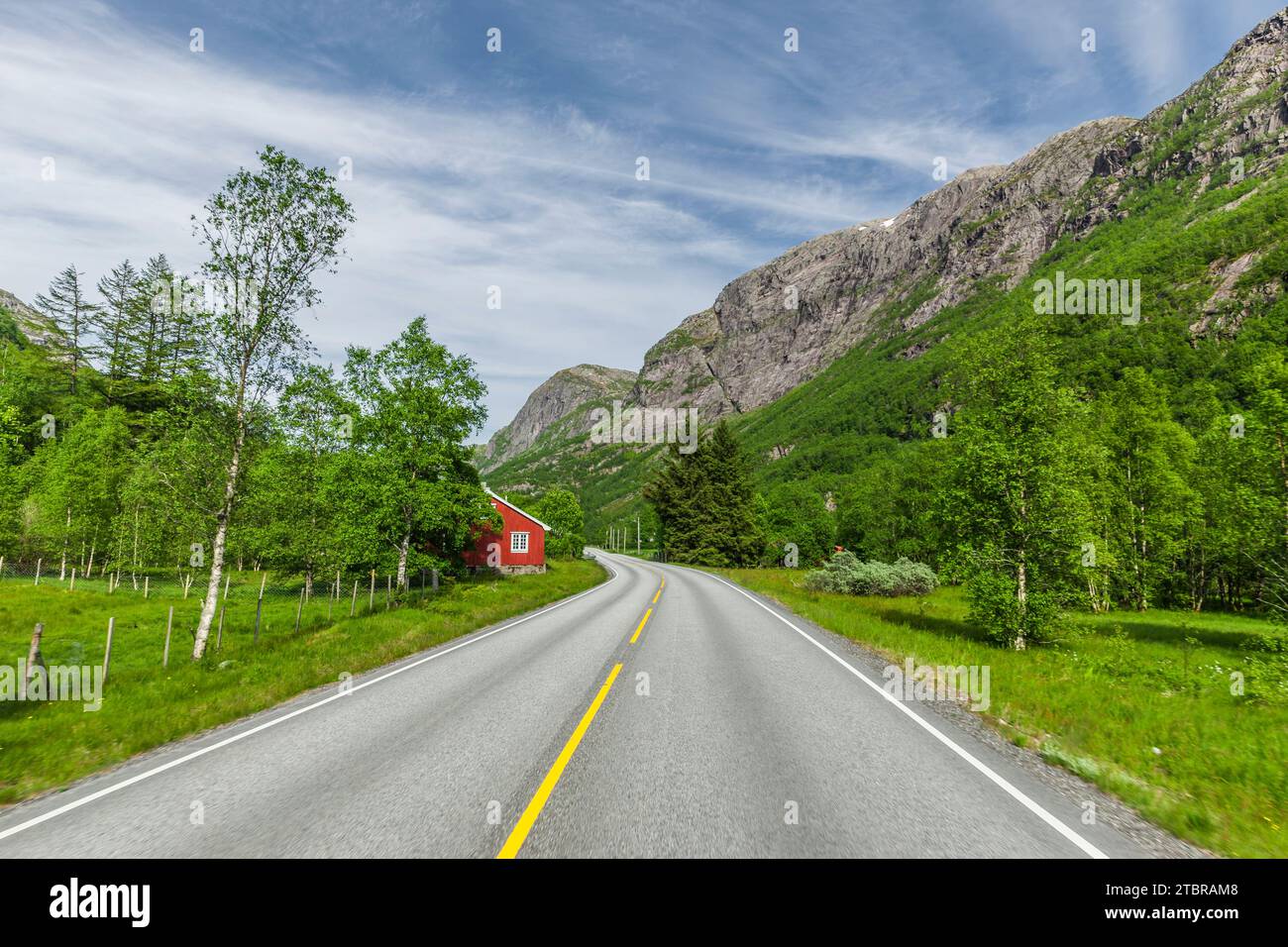 Red scandinavian hi-res stock photography and images - Alamy