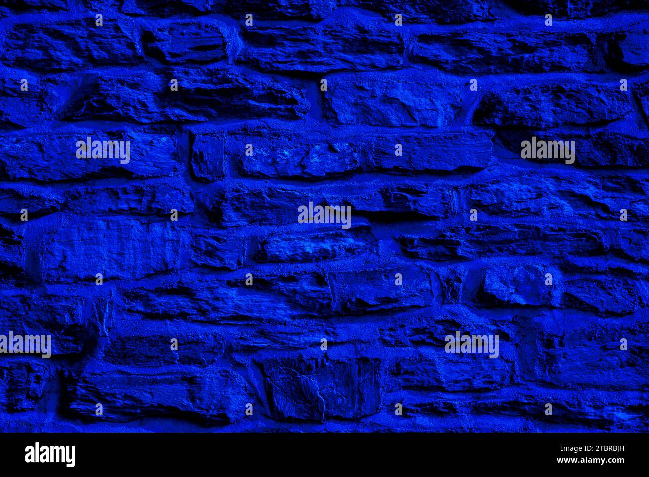 Blue stone wall as background hi-res stock photography and images - Alamy