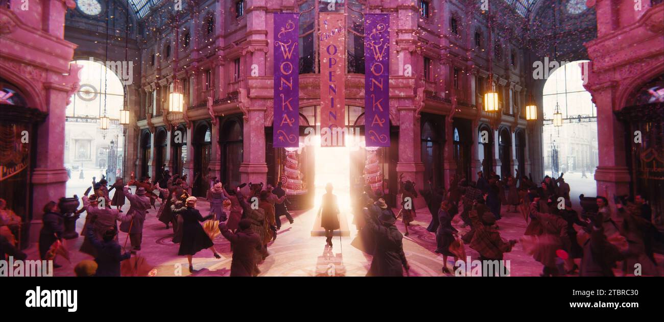 Wonka film still 2023 hi-res stock photography and images - Alamy
