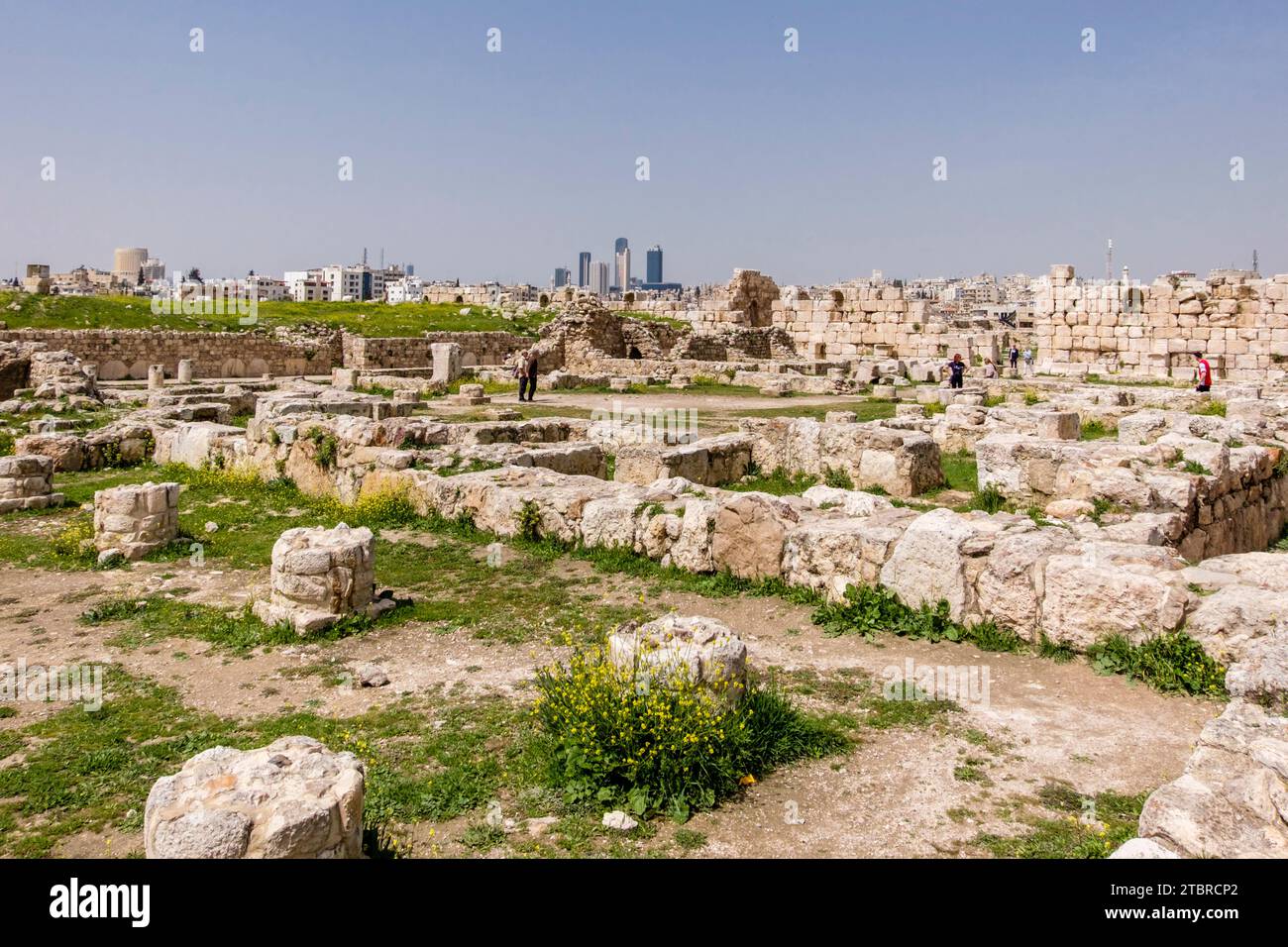 Citadel Hill, Amman, Jordan, Asia Stock Photo - Alamy