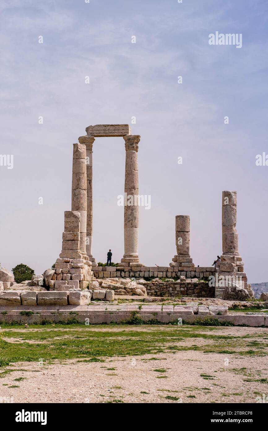 Citadel Hill, Amman, Jordan, Asia Stock Photo - Alamy