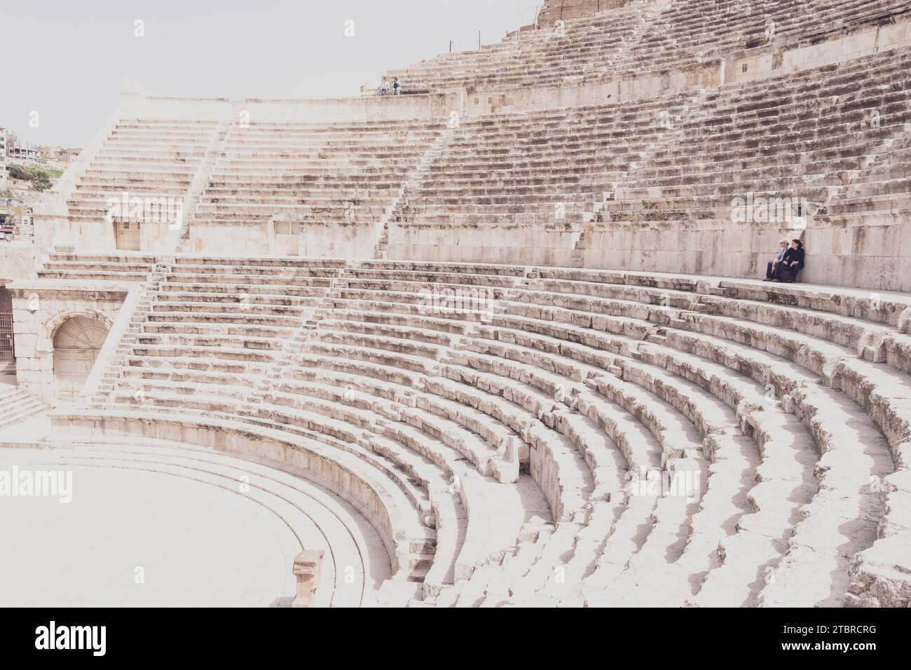 Roman amphitheater in Amman, Jordan, Asia Stock Photo - Alamy