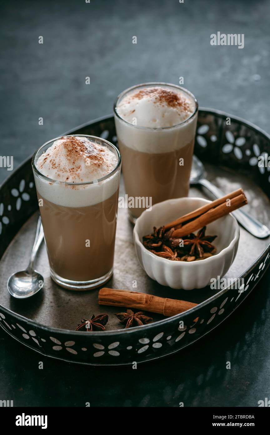 Indian tea tray hi-res stock photography and images - Alamy