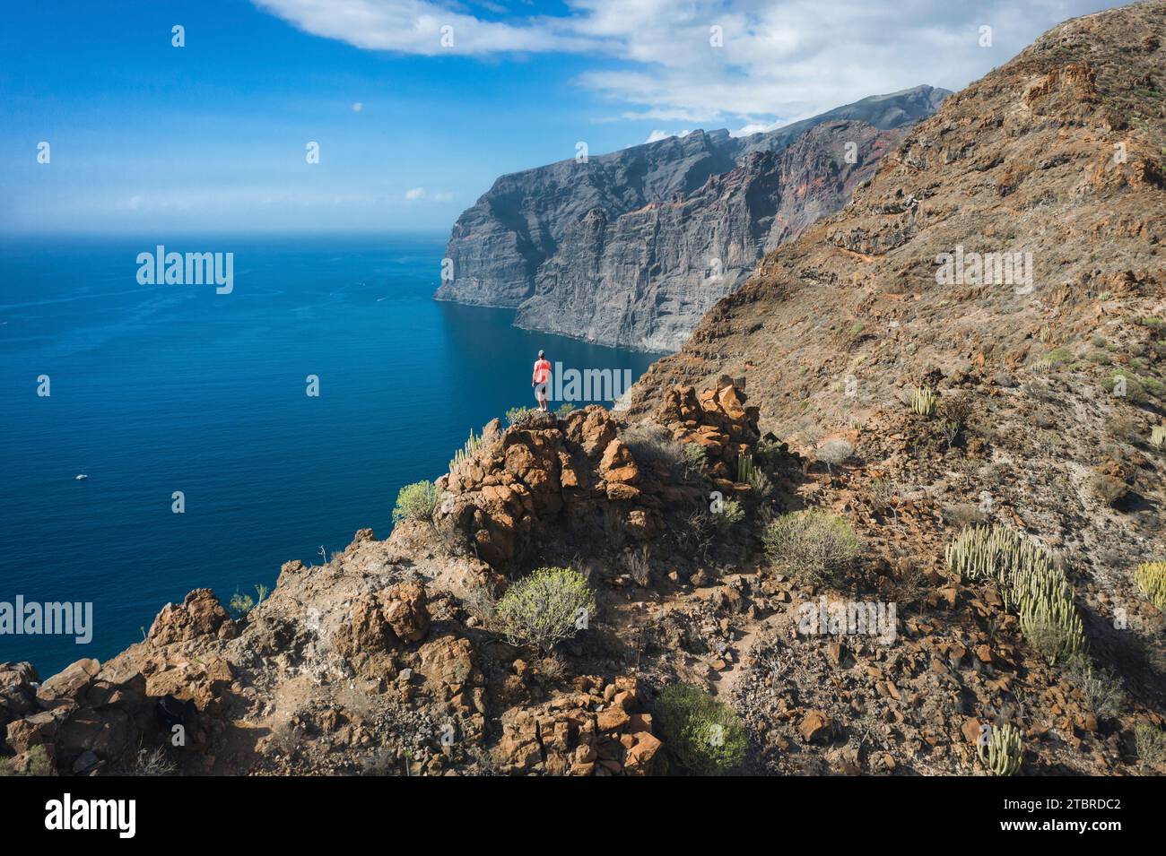Los Gigantes cliffs - Acantilados de los Gigantes in Tenerife, Canary ...