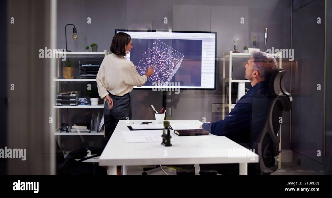 Office tv hi-res stock photography and images - Alamy