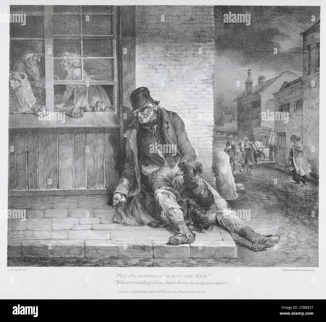 Poor old man hi-res stock photography and images - Alamy