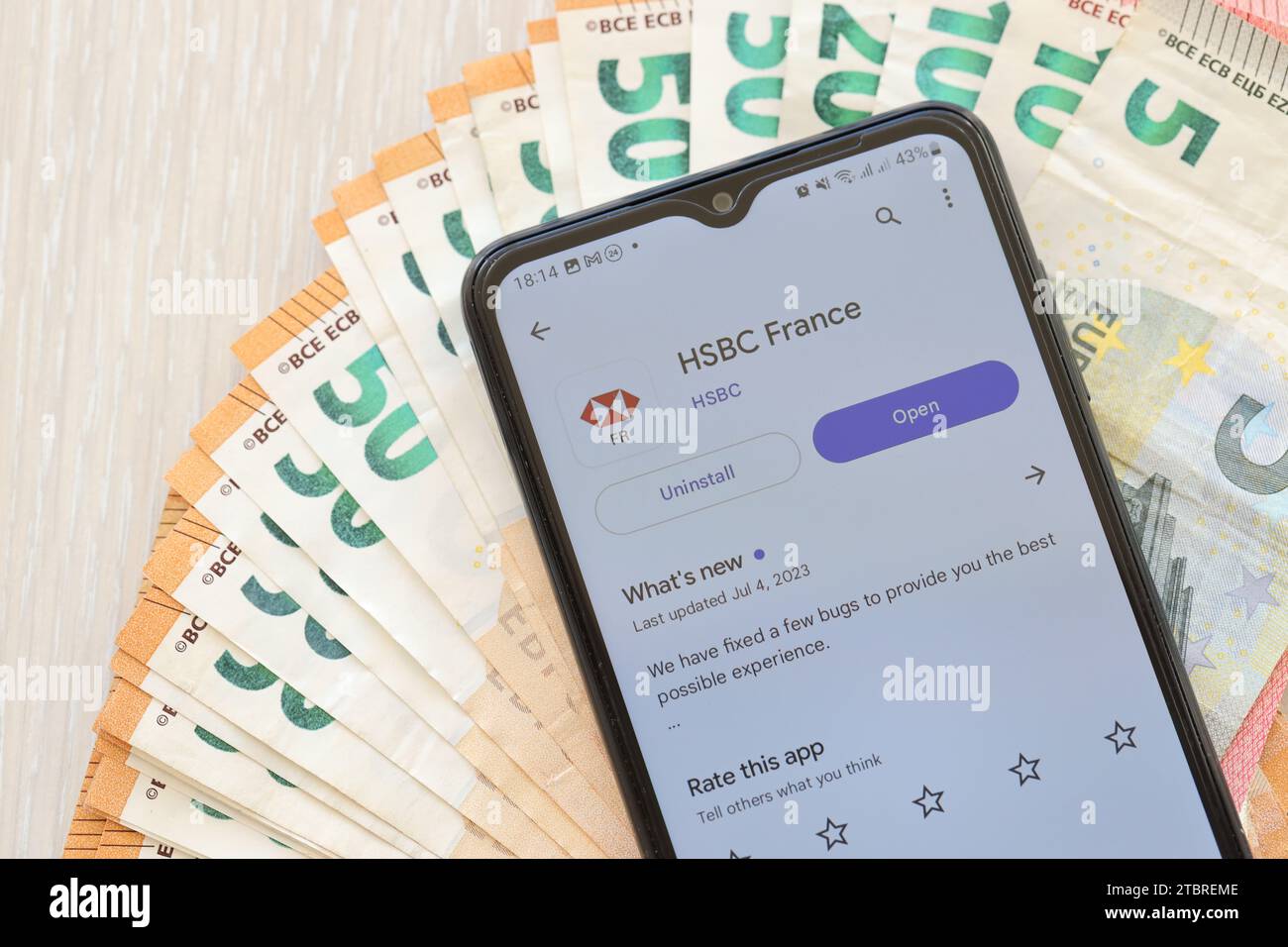 Hsbc app logo hi-res stock photography and images - Alamy