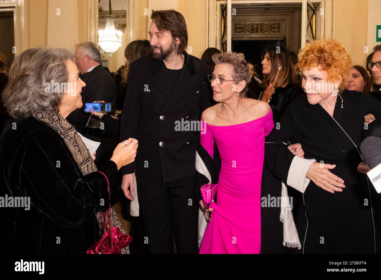 Andre Ruth Shammah , Francesco Vezzoli , Concita De Gregorio , Ornella ...