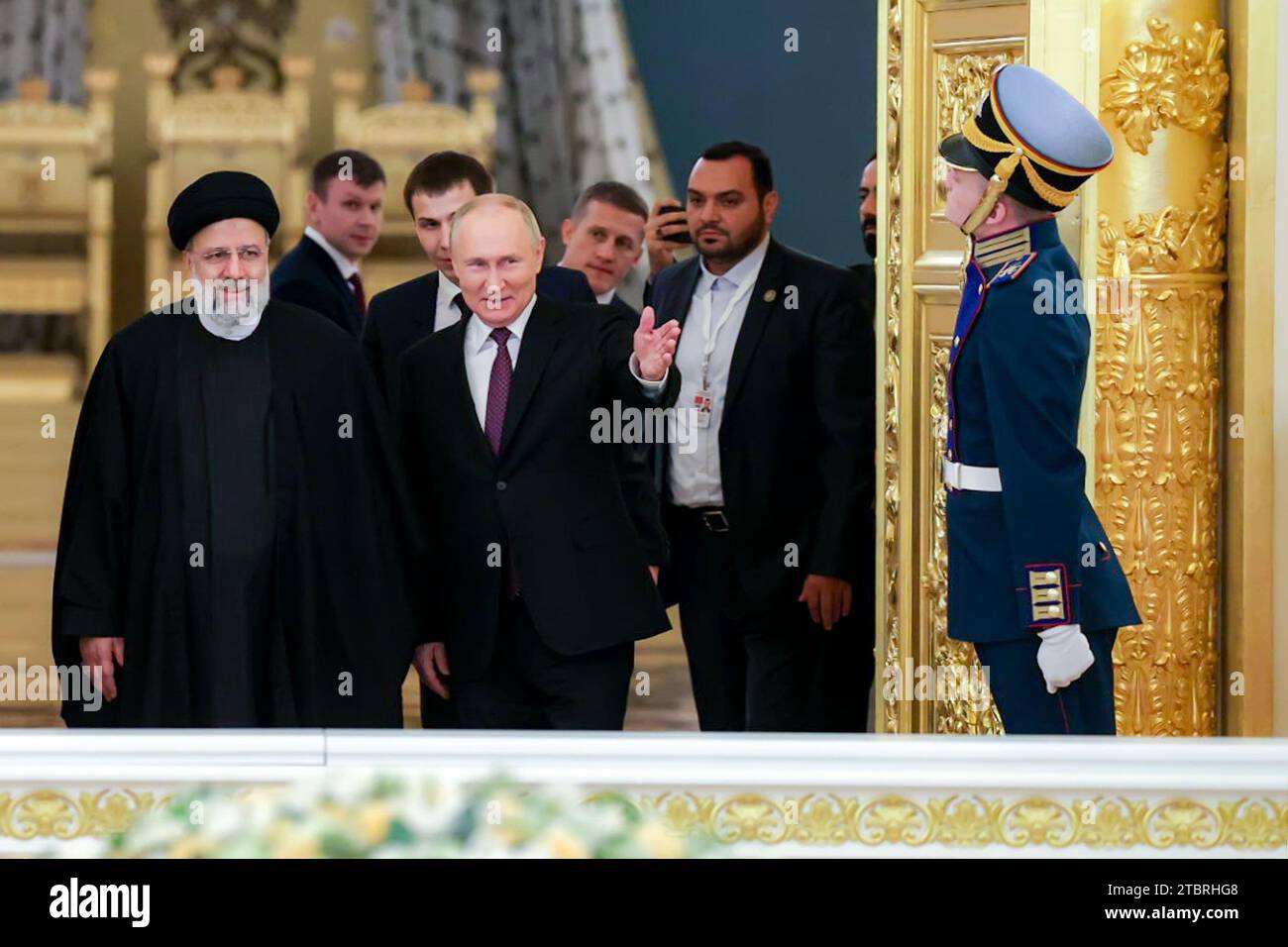 December 7, 2023, Moscow, Russia: Russian President VLADIMIR PUTIN (R ...