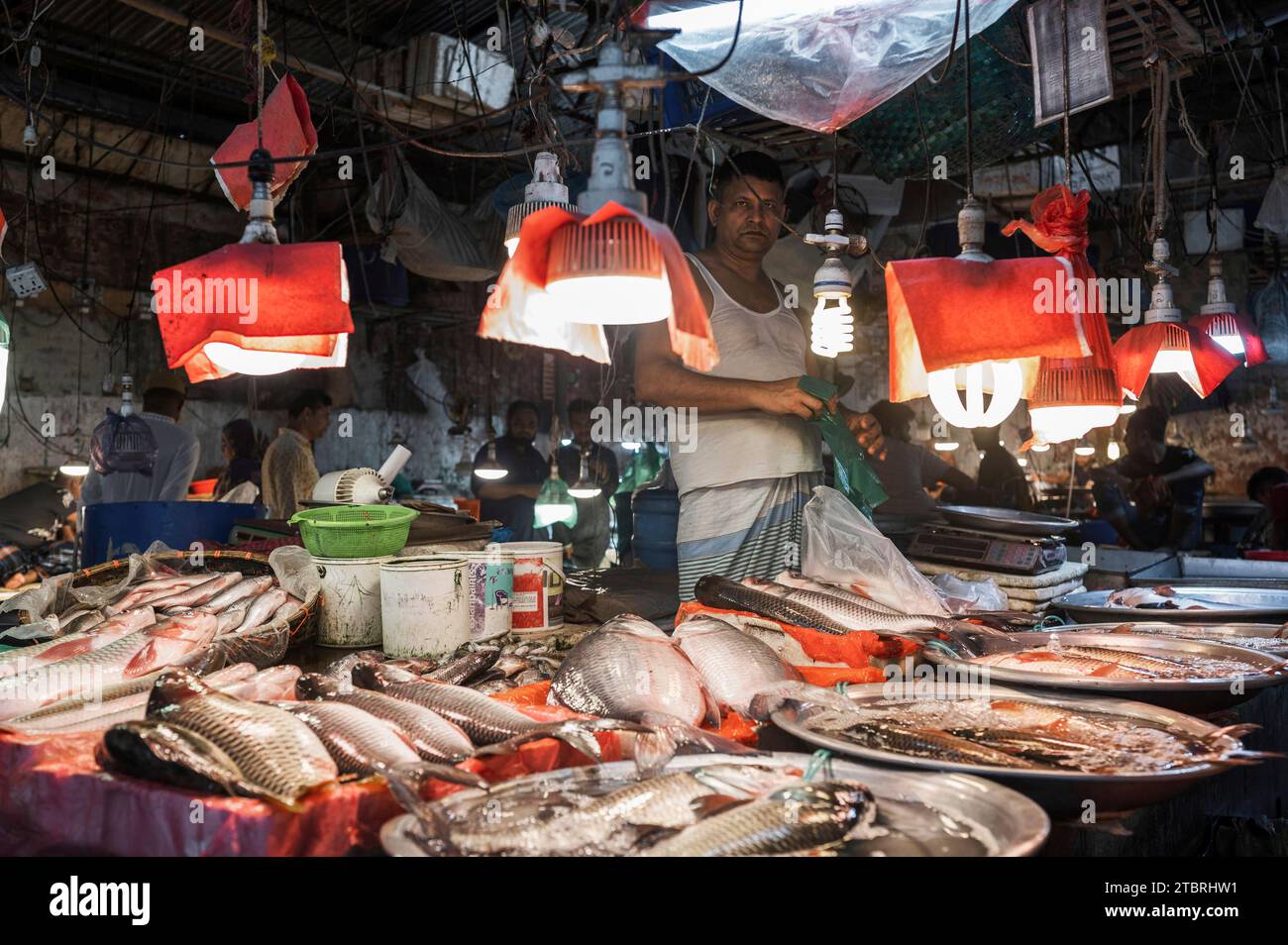 The typical bangladeshi market butchers hi-res stock photography and ...