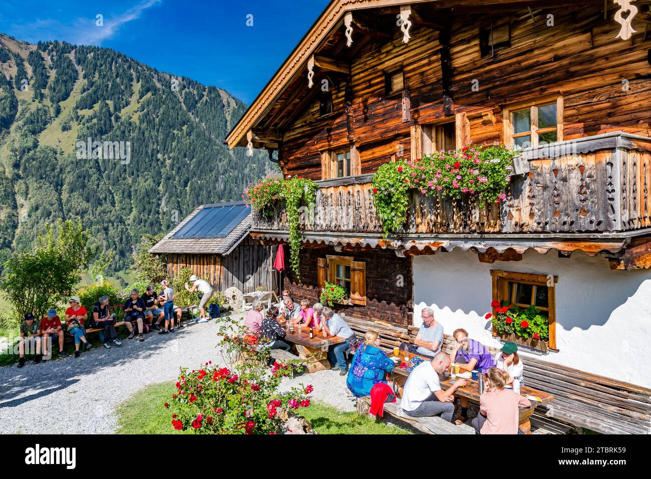 International Bread Festival at the Kalchkendlalm, Fröstlberg, Bucheben ...