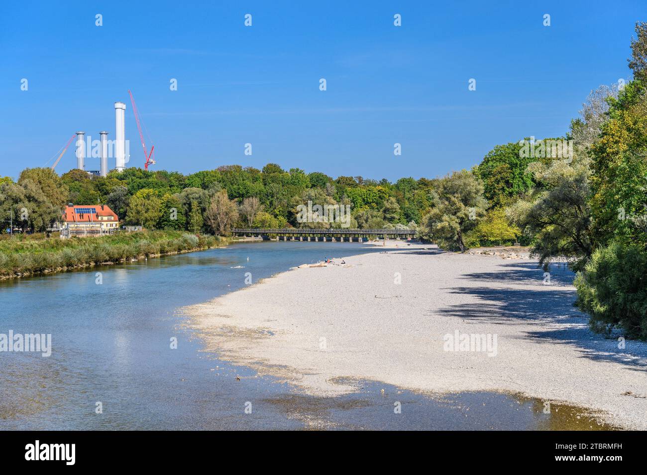 Isarwerk 2 and flauchersteg hi-res stock photography and images - Alamy