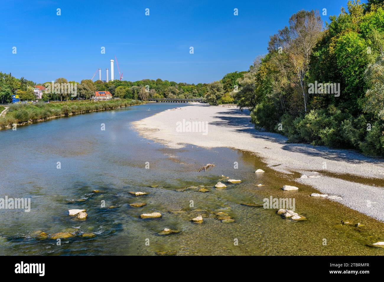 Isarwerk 2 and flauchersteg hi-res stock photography and images - Alamy