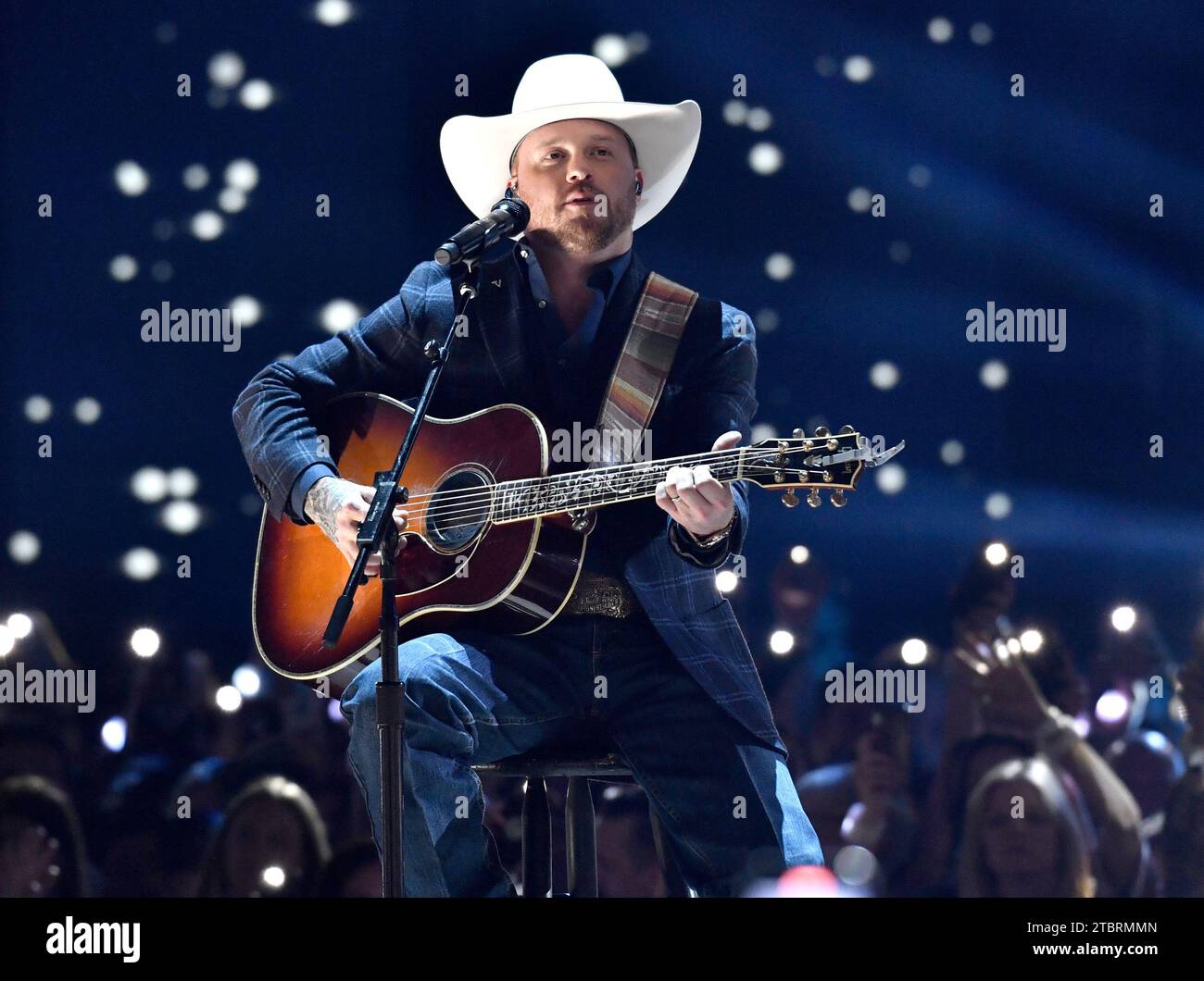 FILE - Cody Johnson performs "Human" at the CMT Music Awards in Austin ...