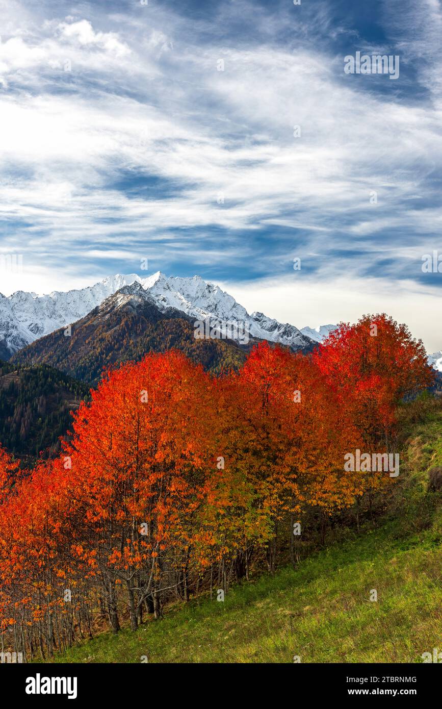Ladscape from termenago in sun valley hi-res stock photography and ...