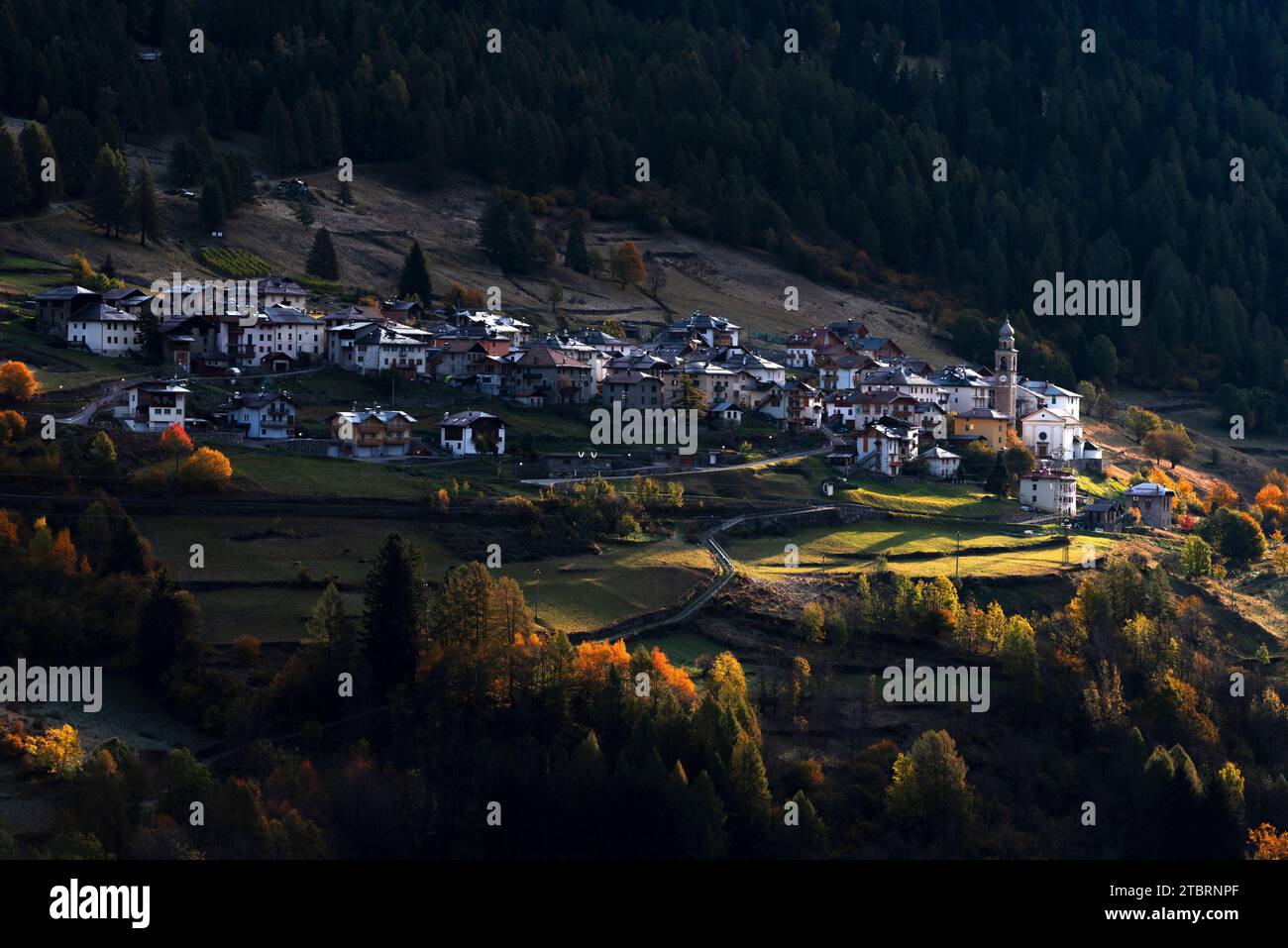 Celledizzo from pejo valley hi-res stock photography and images - Alamy