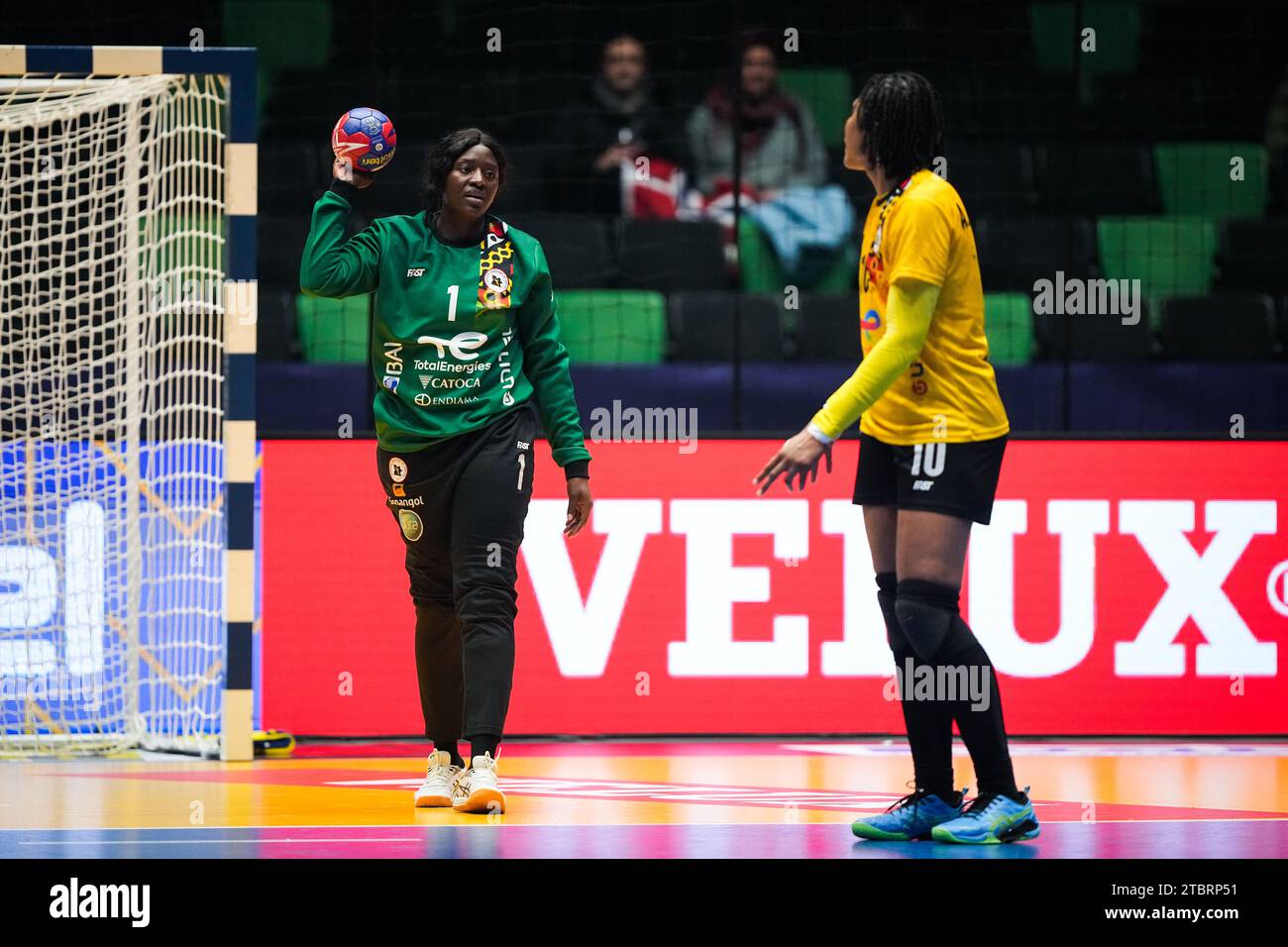Trondheim 20231208.Angola's goalkeeper Marta Alberto during the World ...