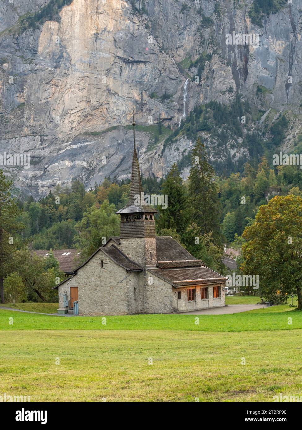St marys church in kandersteg hi-res stock photography and images - Alamy