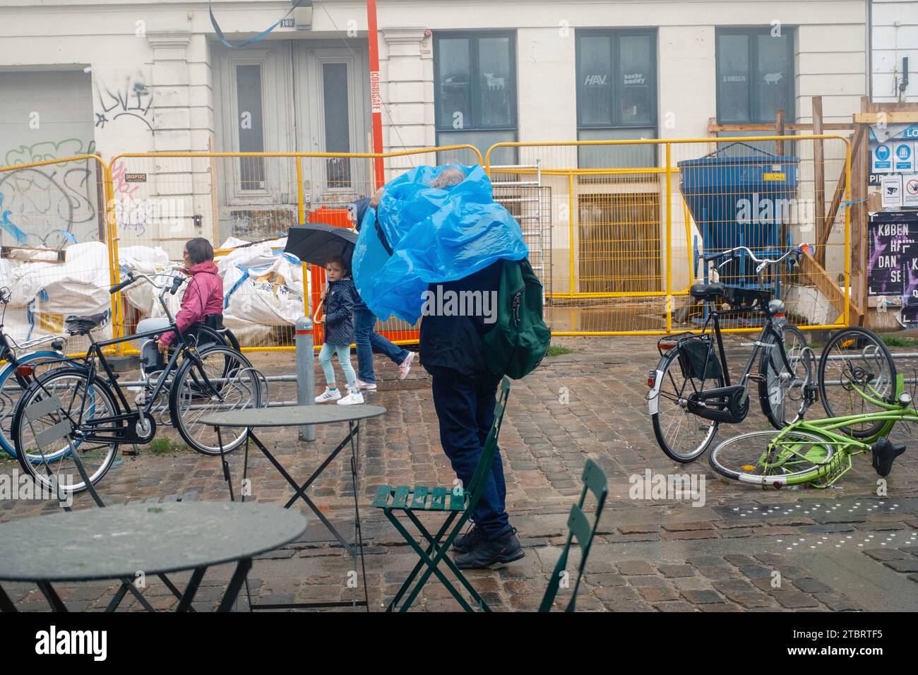Rainy weather and storms in Copenhagen, Denmark Stock Photo - Alamy