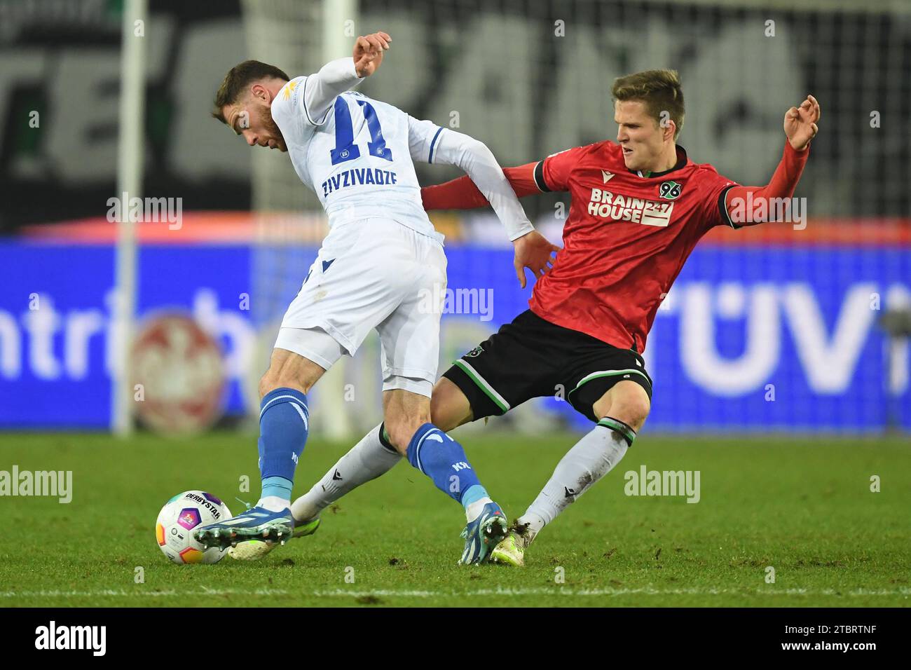 Hanover, Germany. 08th Dec, 2023. Soccer: Bundesliga 2, Hannover 96 ...