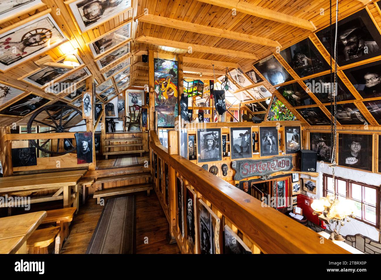 Bar restaurant siekierezada in cisna hi-res stock photography and ...