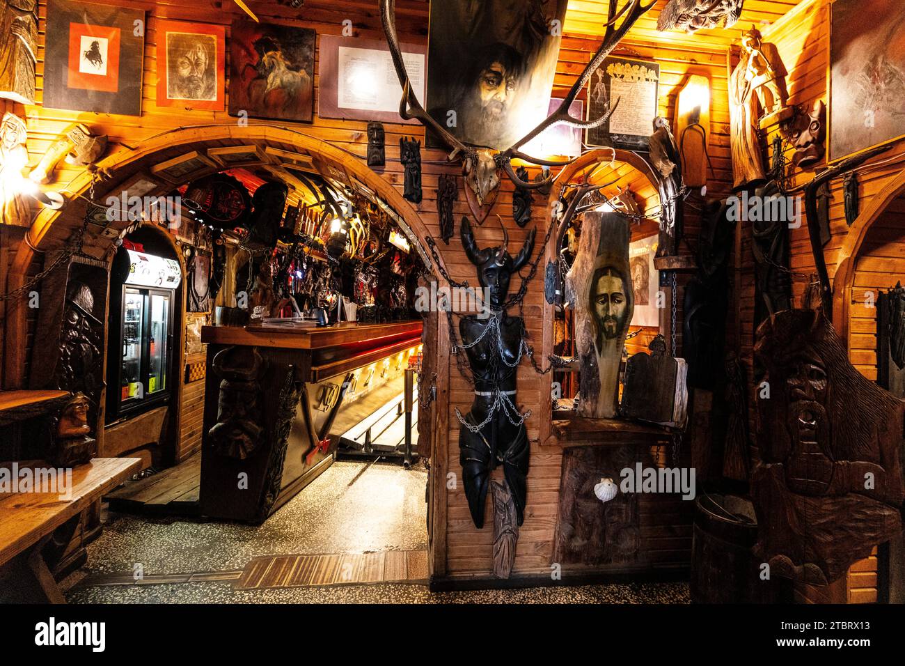 Bar restaurant siekierezada in cisna hi-res stock photography and ...