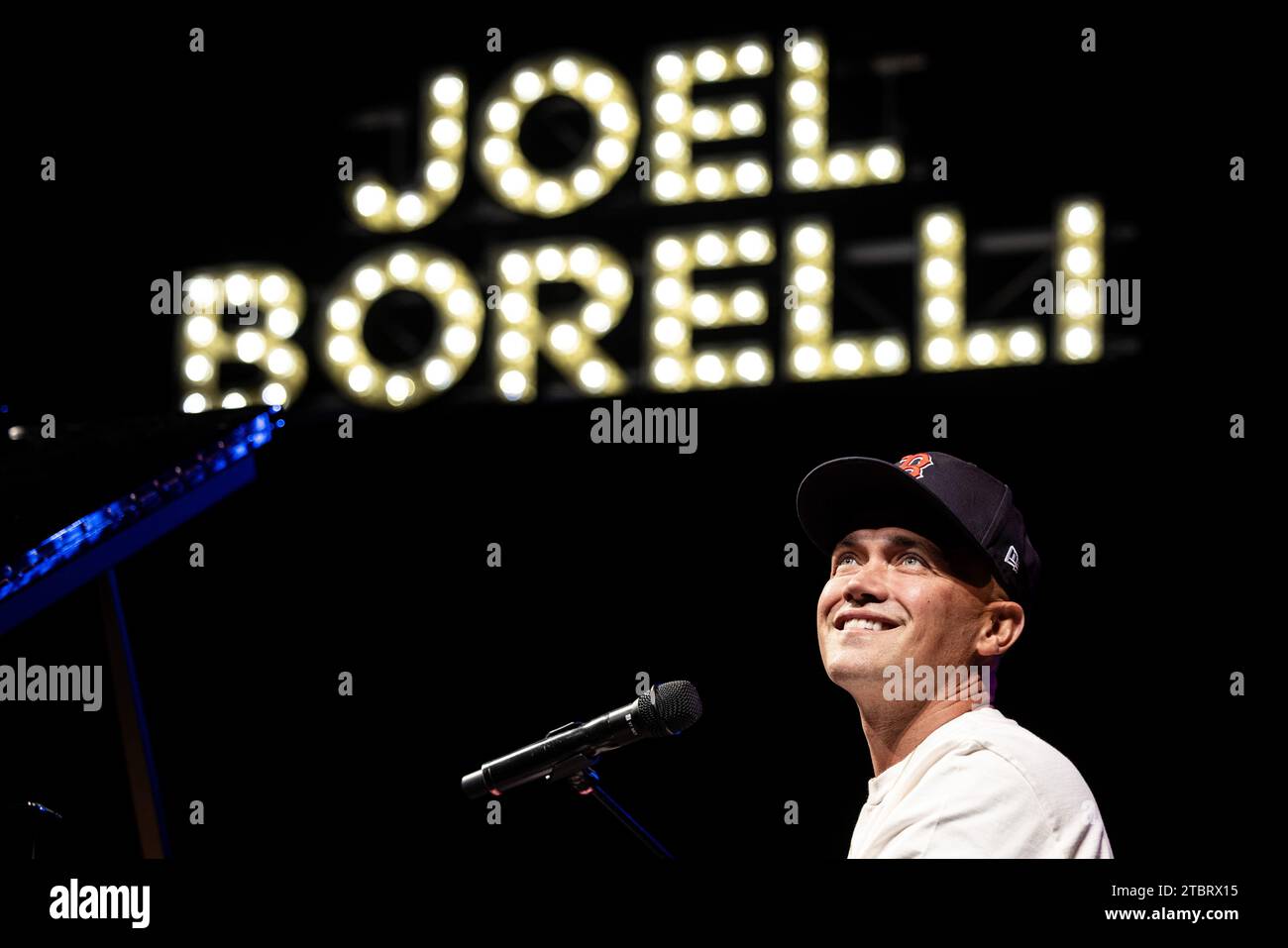 UDEN - Portrait of singer and pianist Joel Borelli. ANP ROB ENGELAAR ...