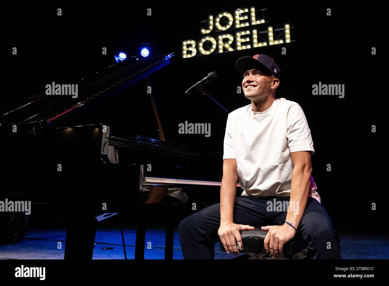 UDEN - Portrait of singer and pianist Joel Borelli. ANP ROB ENGELAAR ...