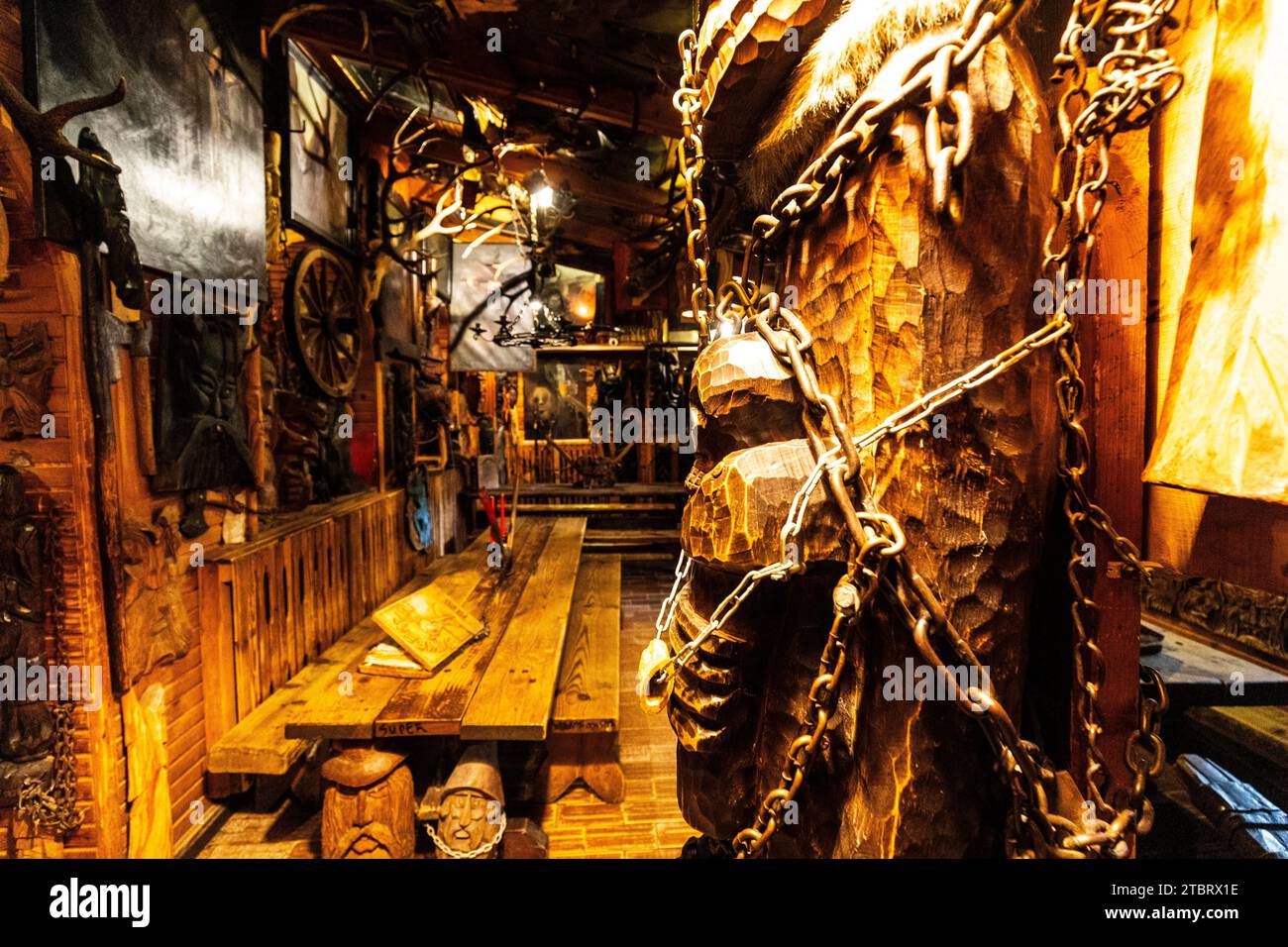 Bar restaurant siekierezada in cisna hi-res stock photography and ...