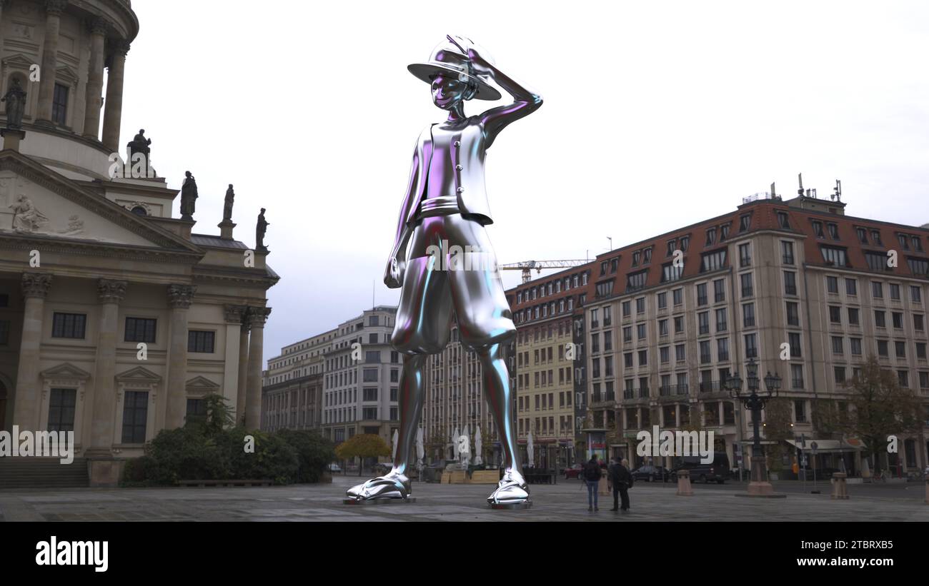 A character statue Stock Photo - Alamy