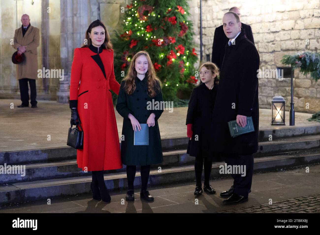 Sophie Winkleman and Lord Frederick Windsor leaving after the Royal ...