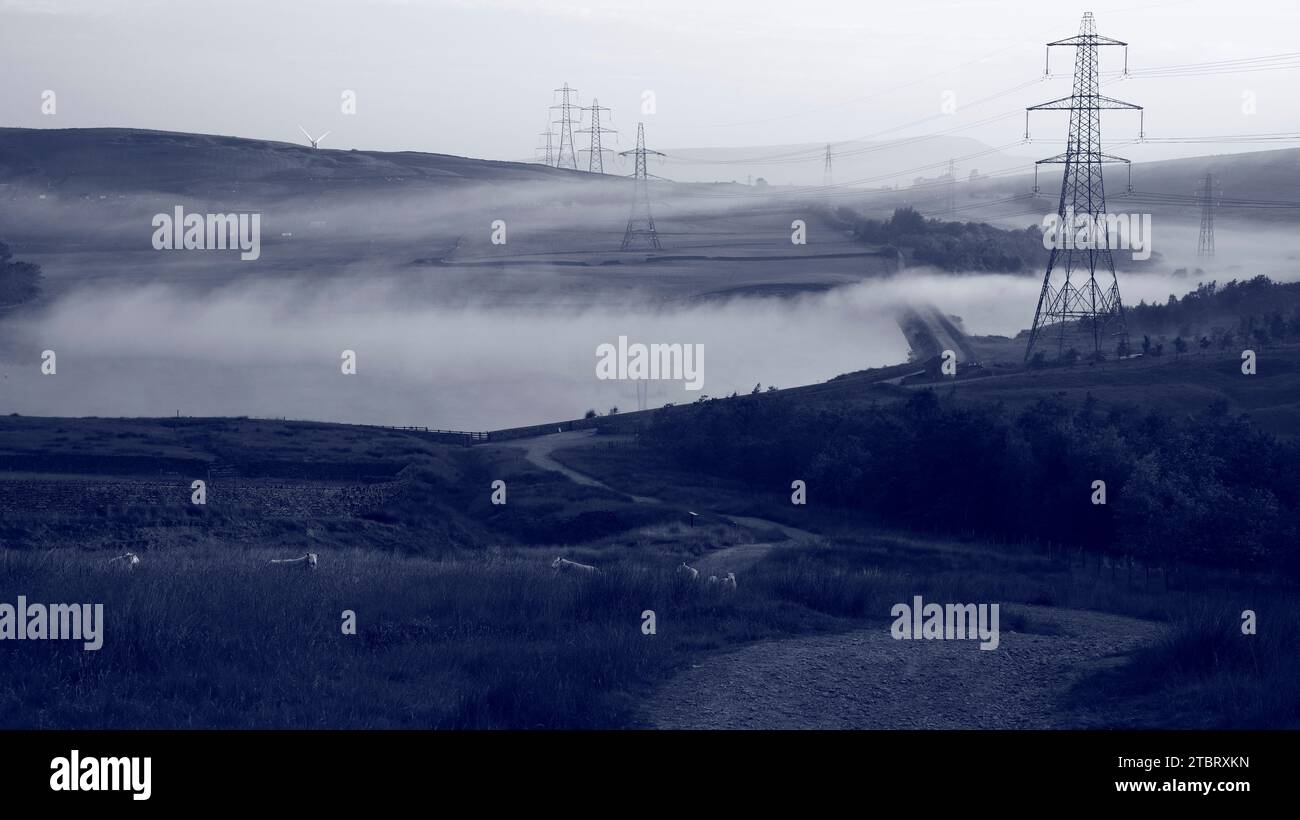 Clowbridge reservoir hi-res stock photography and images - Alamy