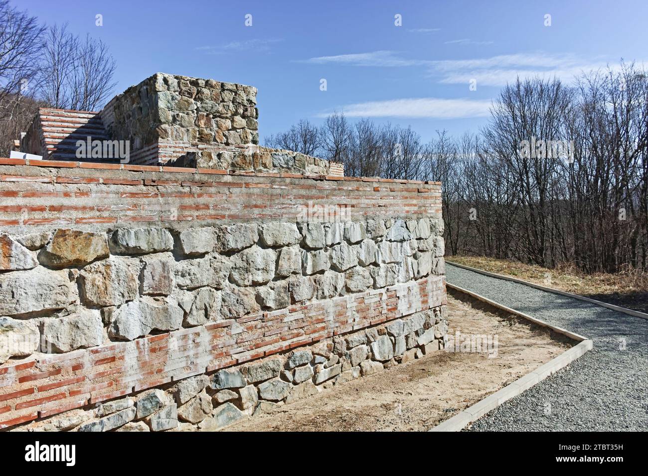 Ruins of Ancient Roman fortress The Trajan's Gate, Sofia Region ...